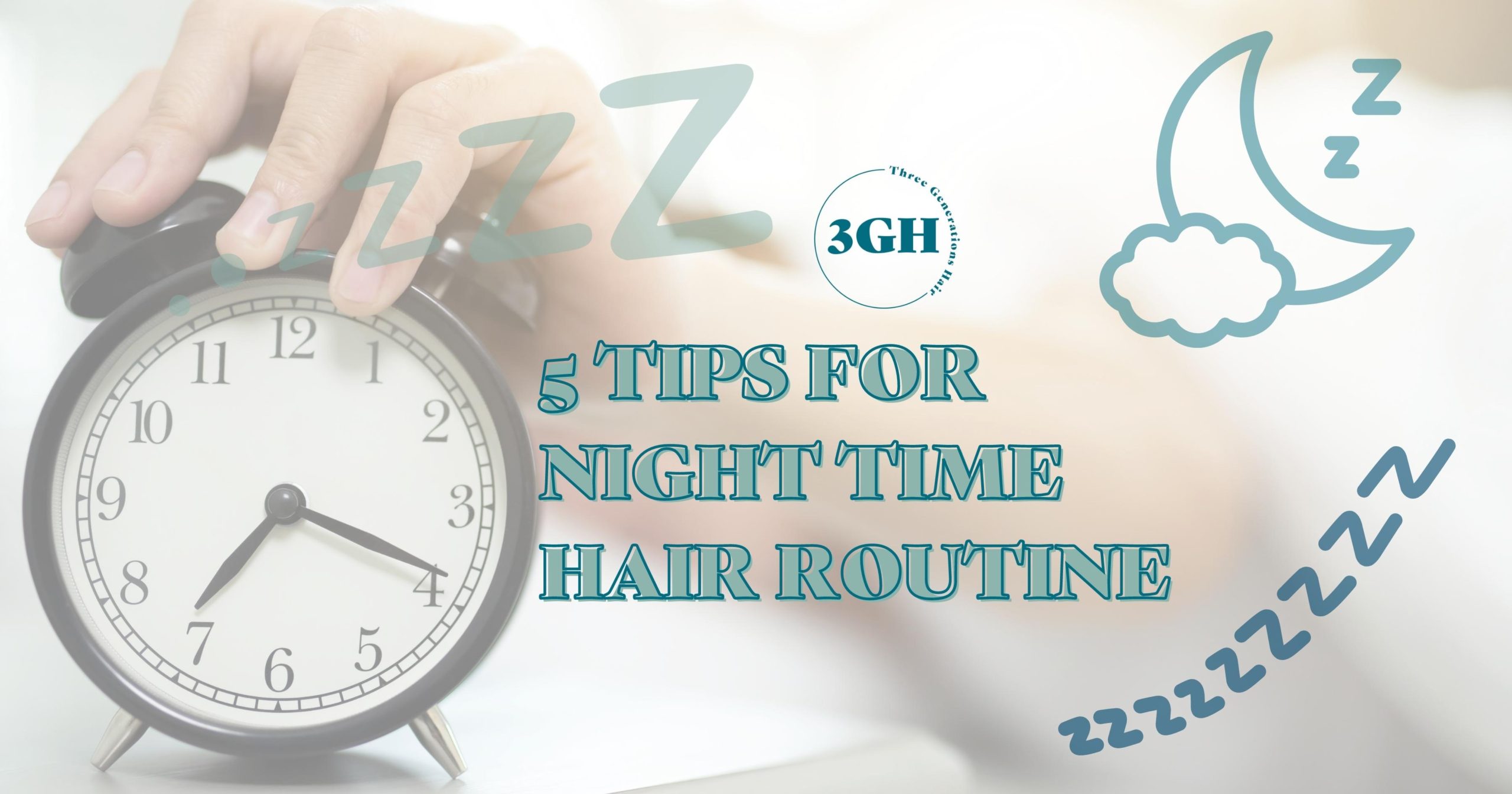 5 TIPS FOR NIGHT TIME HAIR REGIME